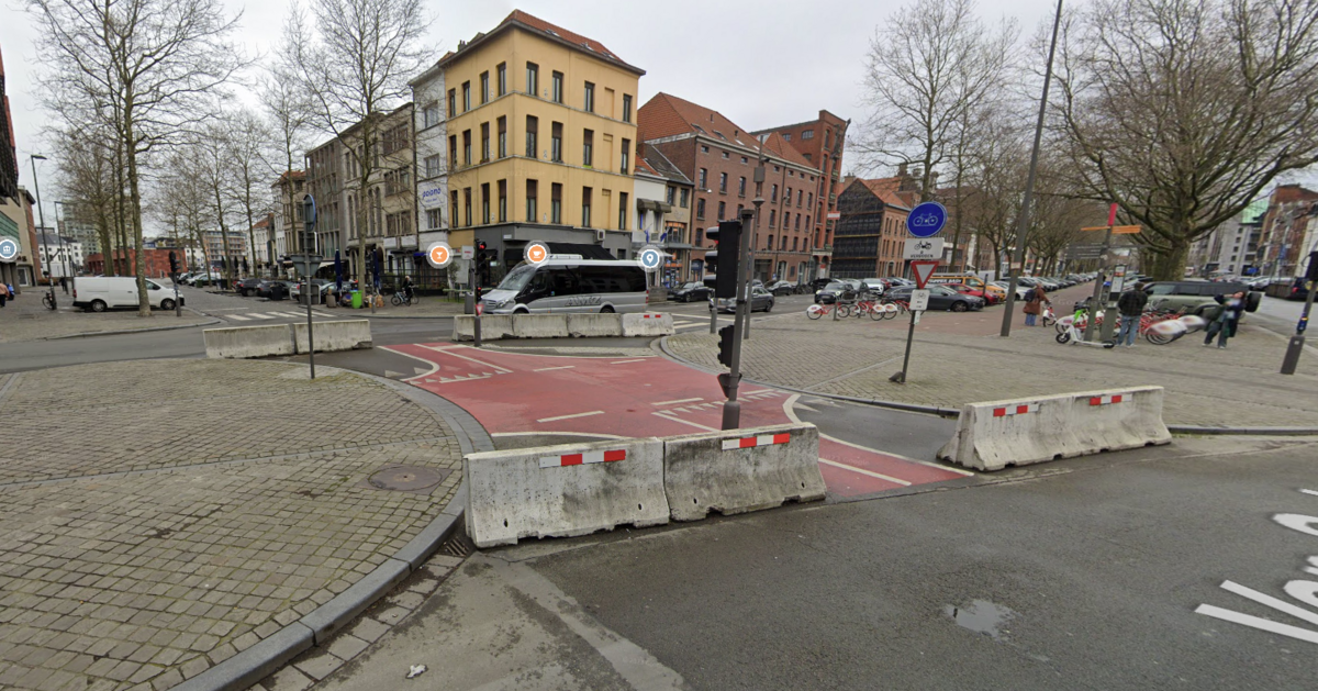 Heraanleg kruispunt Oudeleeuwenrui - Falconplein | Slim naar Antwerpen